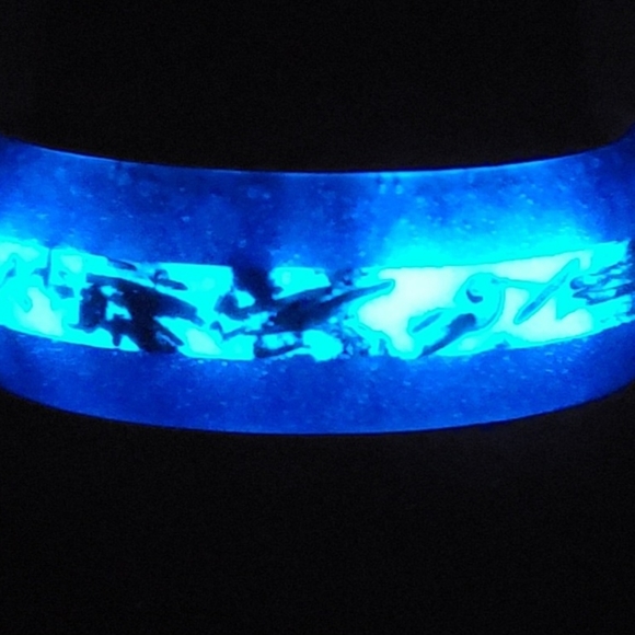 Jewelry | Custom Handmade Epoxy Glow Ring | Poshmark